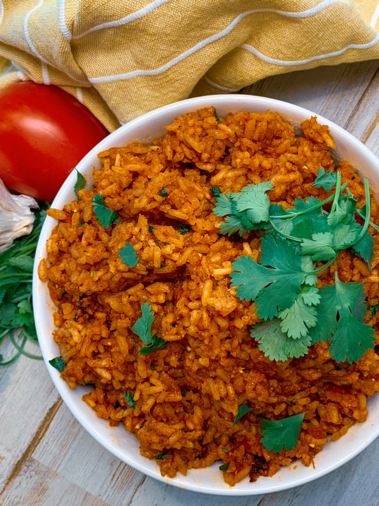 Authentic Mexican Rice | Modernmealmakeover.com