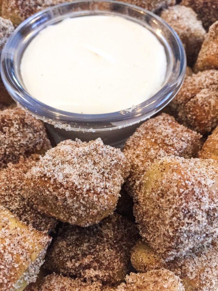 Cinnamon Sugar Pretzel Bites | Modernmealmakeover.com