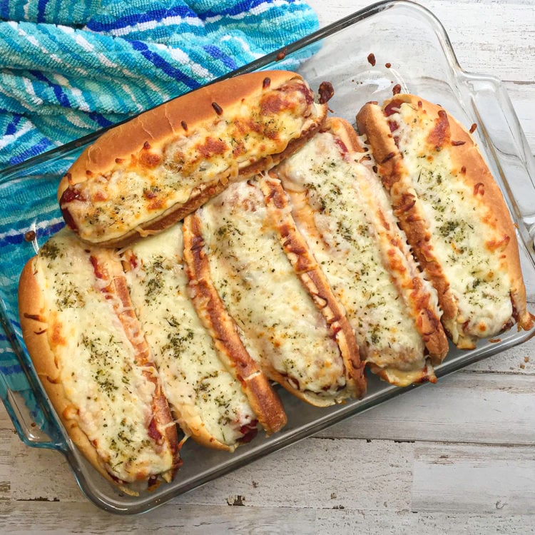 Homemade Meatball Subs | Modernmealmakeover.com