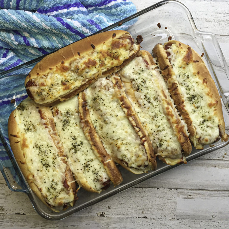 Homemade Meatball Subs | Modernmealmakeover.com