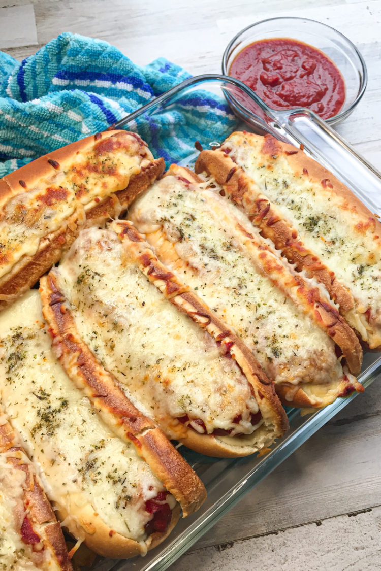 Homemade Meatball Subs | Modernmealmakeover.com