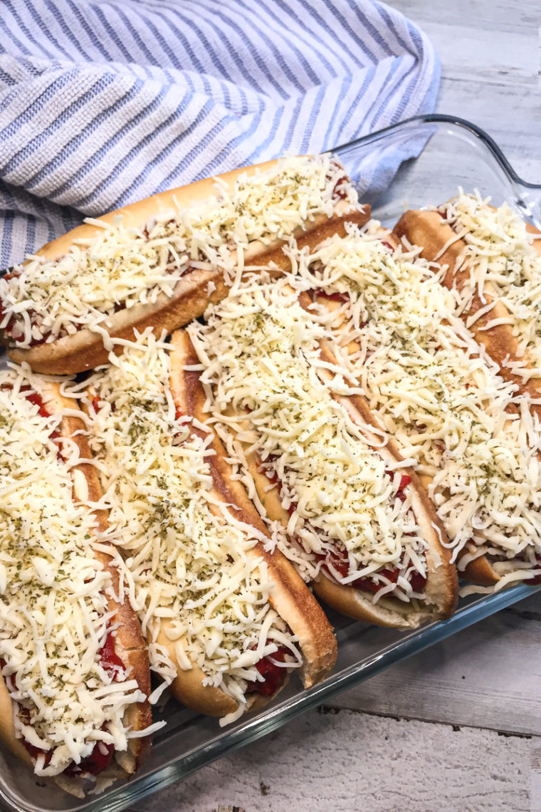 Homemade Meatball Subs | Modernmealmakeover.com