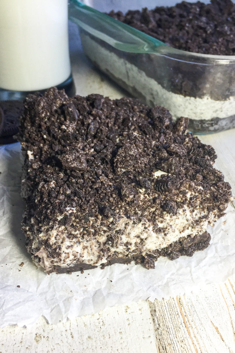 Frozen Oreo Dessert Recipe | Modernmealmakeover.com