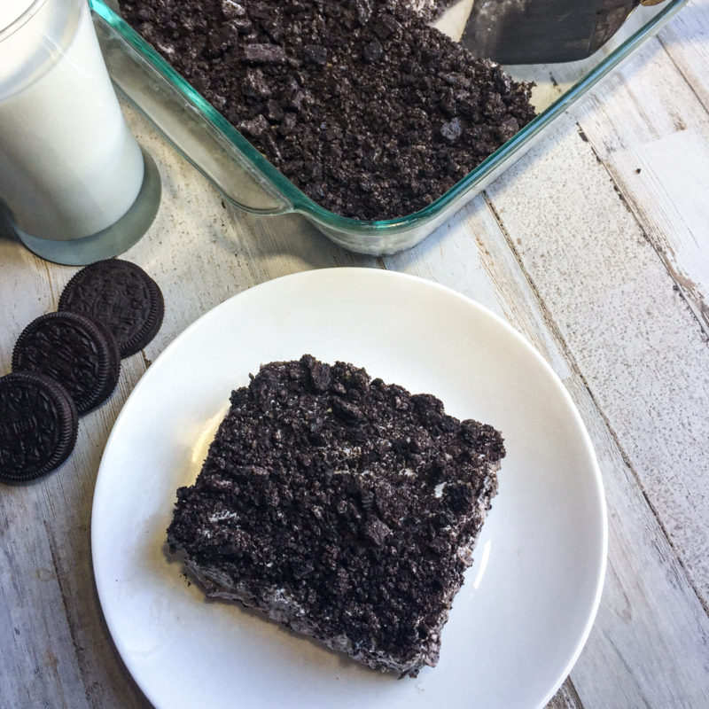 Frozen Oreo Dessert Recipe | Modernmealmakeover.com