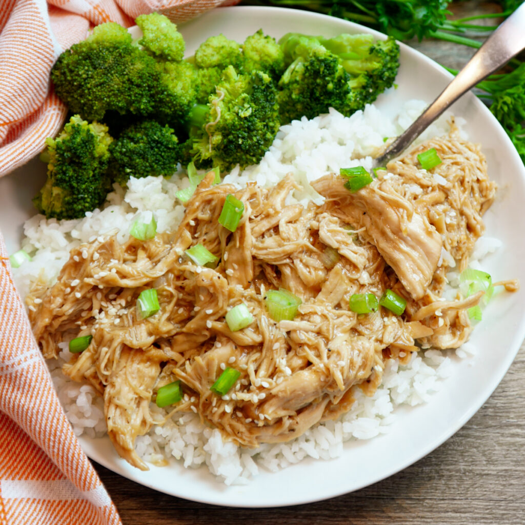 Instant Pot Honey Garlic Chicken | Modernmealmakeover.com