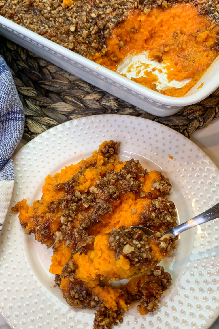 Sweet Potato Souffle Recipe {The Best} - Modernmealmakeover.com