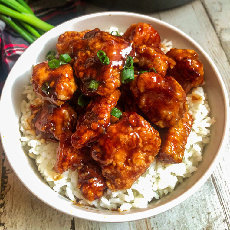 General Tso's Chicken | Modernmealmakeover.com