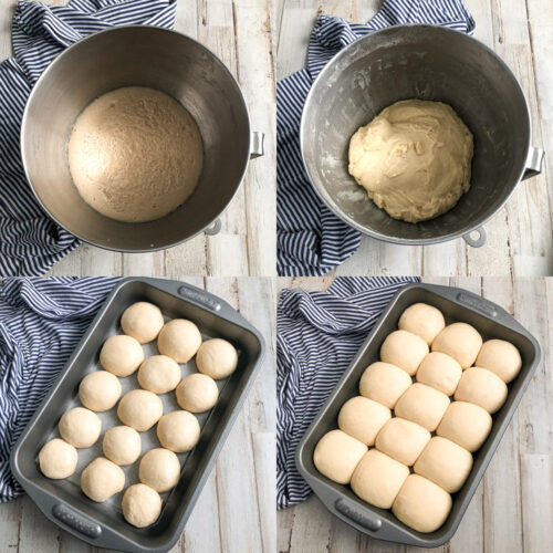 Easy 30 minute dinner rolls | Modernmealmakeover.com