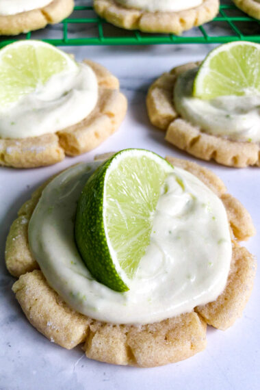 Best Key Lime Cookies | Modernmealmakeover.com