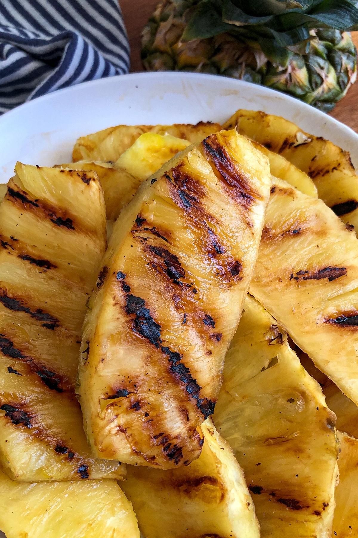 Easy Grilled Pineapple | Modernmealmakeover.com