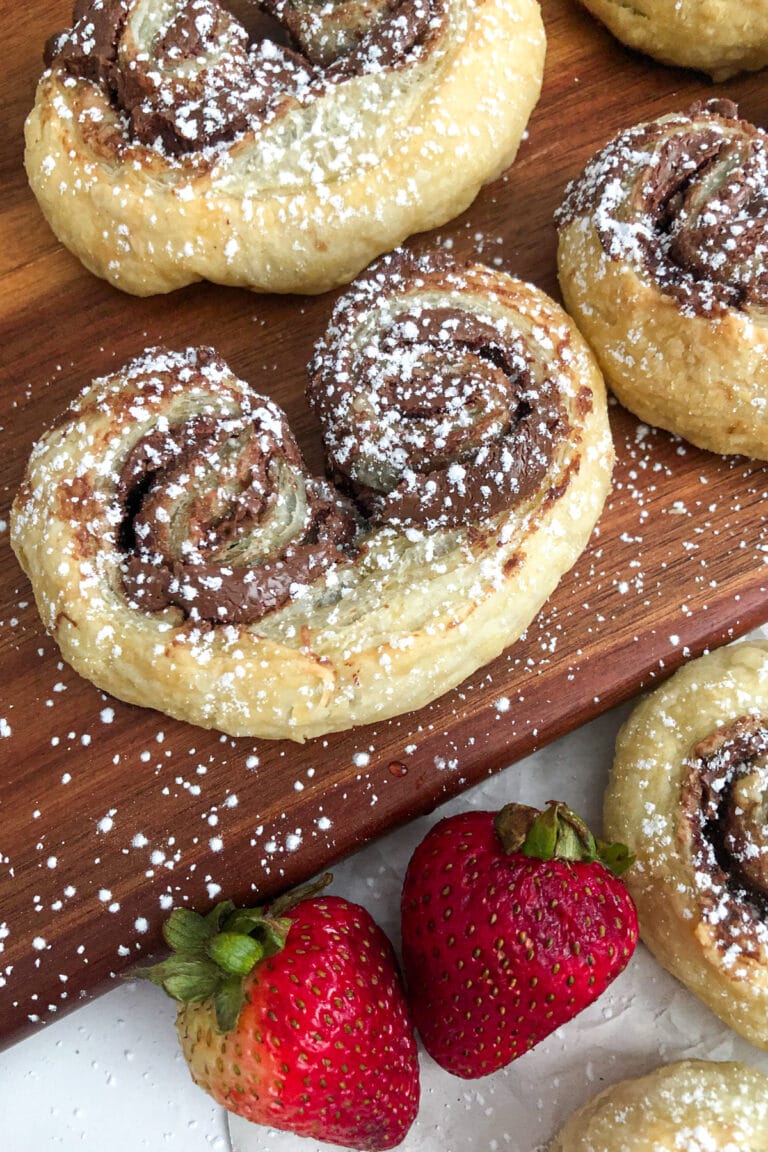 Nutella Puff Pastry Recipe | Modernmealmakeover.com