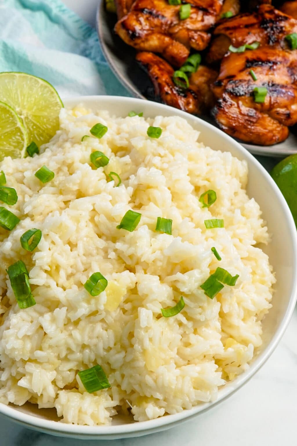 Pineapple Rice {Hawaiian Rice} Modernmealmakeover.com
