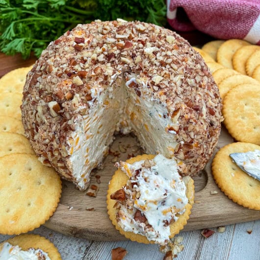 The Best Classic Cheese Ball Recipe | Modernmealmakeover.com