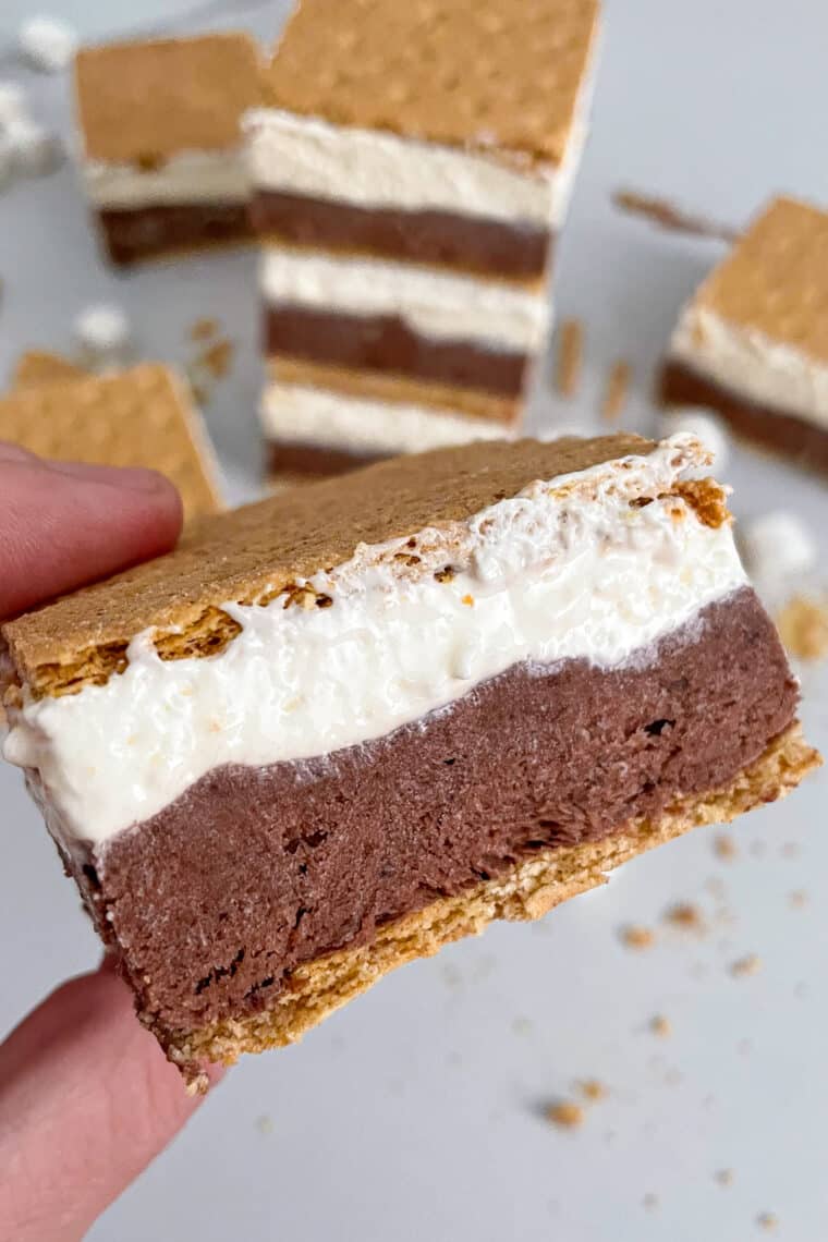 The Best Frozen S'mores Recipe | Modernmealmakeover.com