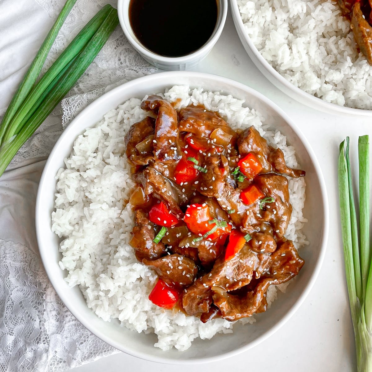 Slow Cooker Beijing Beef | Modernmealmakeover.com