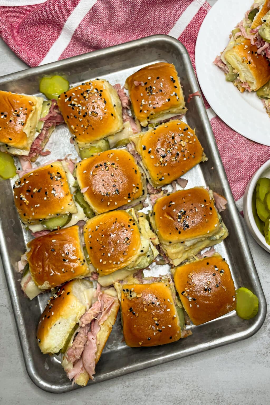 Best Cuban Sliders Recipe | Modernmealmakeover.com