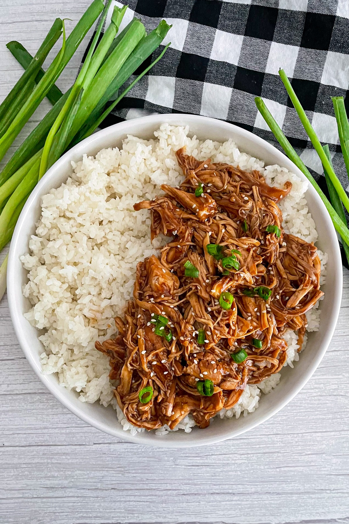 Easy Slow Cooker Honey Garlic Chicken Recipe | Modernmealmakeover.com