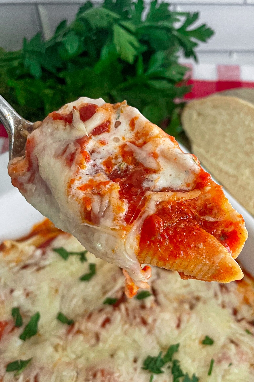 Easy Stuffed Shells Recipe with Ricotta | Modernmealmakeover.com